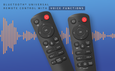 A universal smart remote control for every need, compatible with any brand